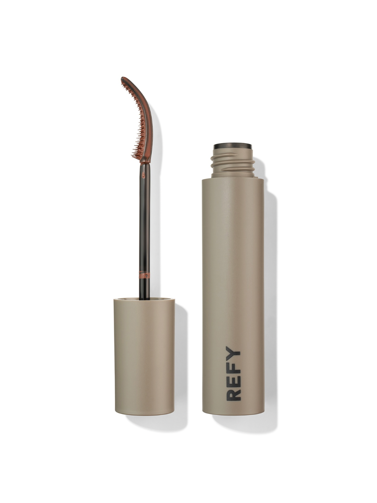 Тушь Refy Lash Sculpt, с эффектом удлинения и разделения ресниц, коричневая