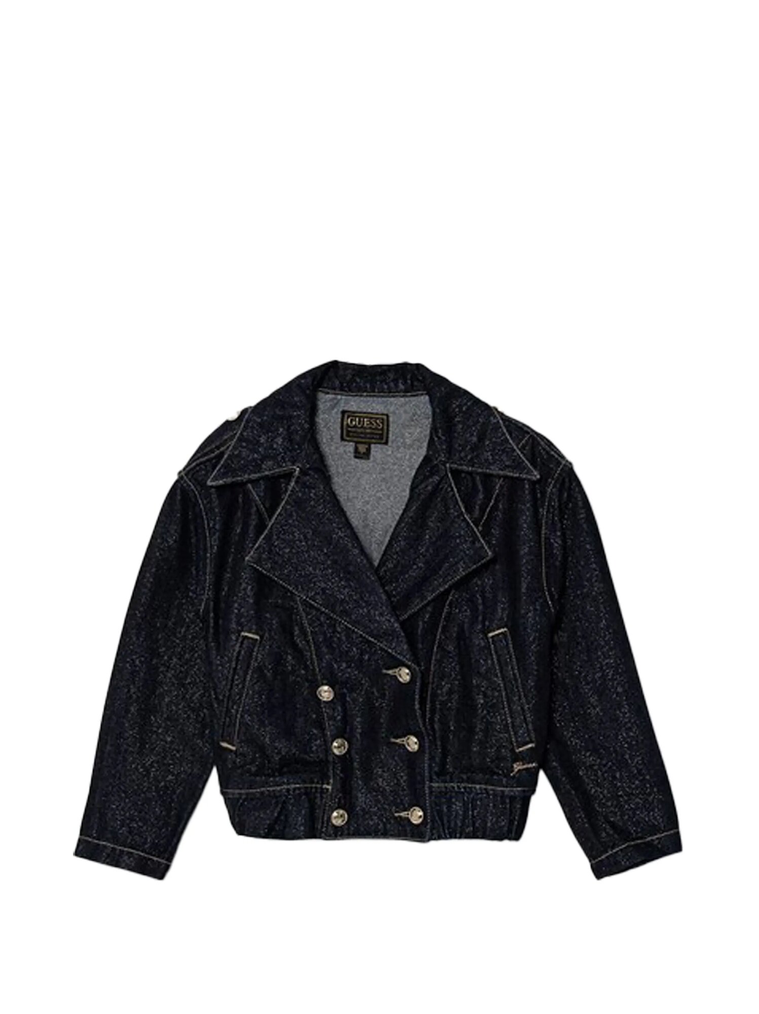 Пиджак Double-breasted cropped jacket