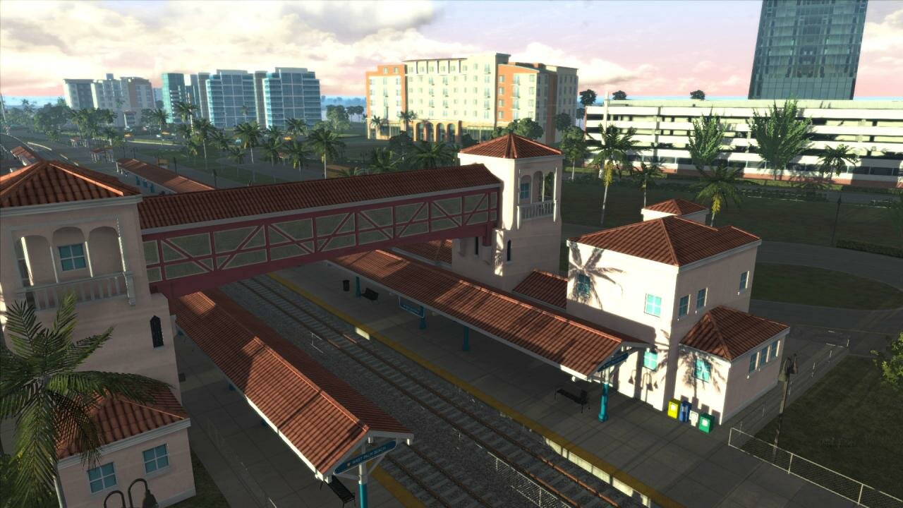 Train Simulator 2017 - Miami - West Palm Beach Route Add-On DLC Steam Ключ