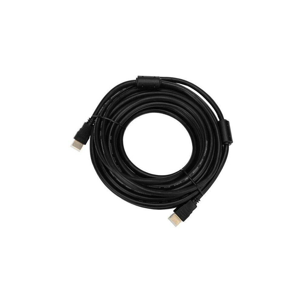 Rexant Видеокабель 17-6209 Кабель HDMI - HDMI 1.4, 15м, Черный