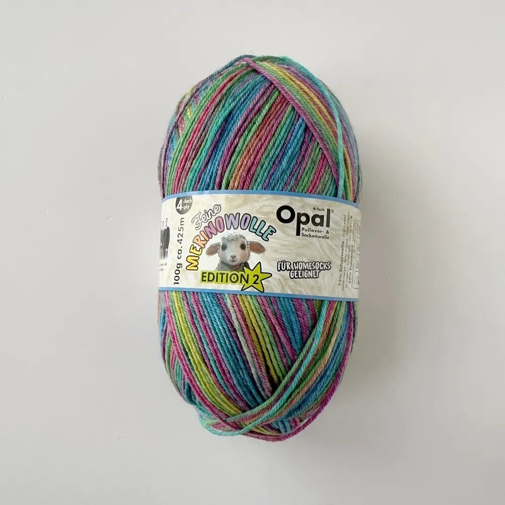 Пряжа для носков Opal - тонкая шерсть мериноса (Opal Feine) 11630