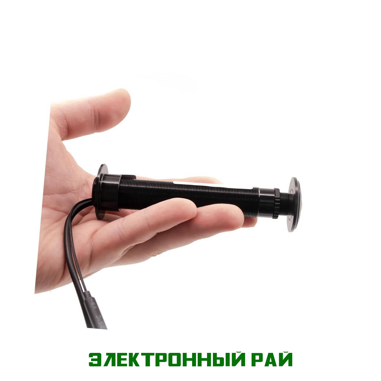 Беспроводной Wi-Fi видеоглазок в квартиру с датчиком движения и записью на SD карту i-Home НQ-1. Просмотр через телефон, облако.