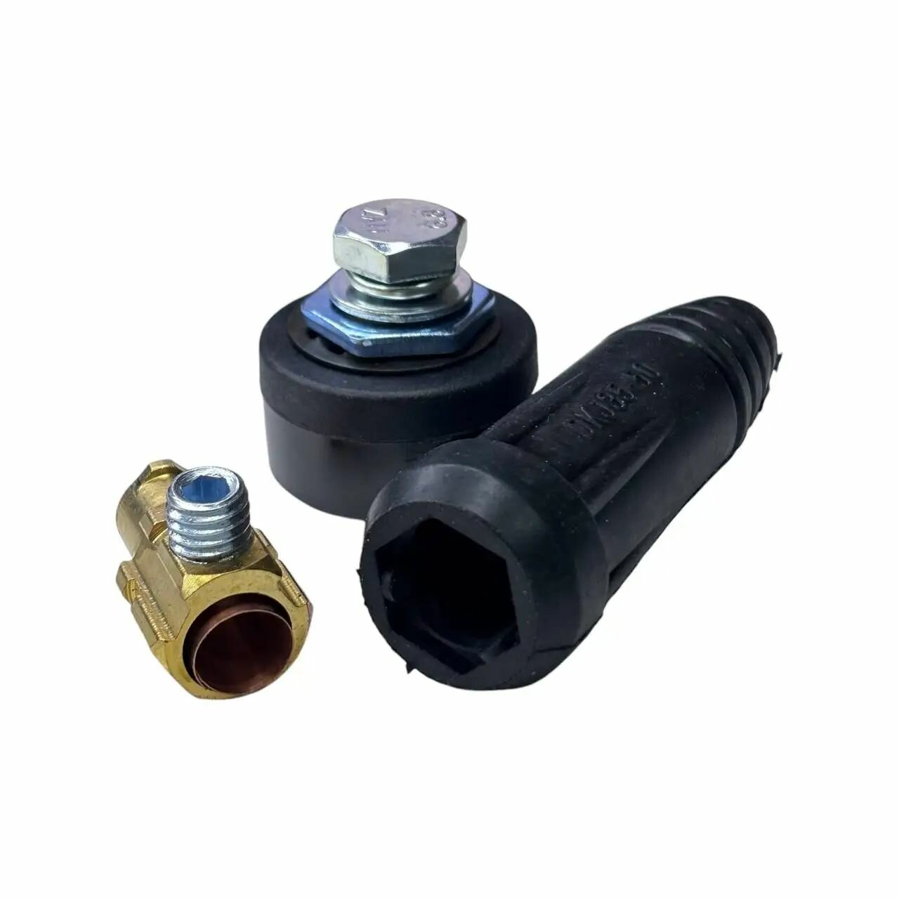 Силовой разъем DKJ 300A 35-50mm2 для сварочного аппарата серии DKJ (комплект подключения) , 1 шт