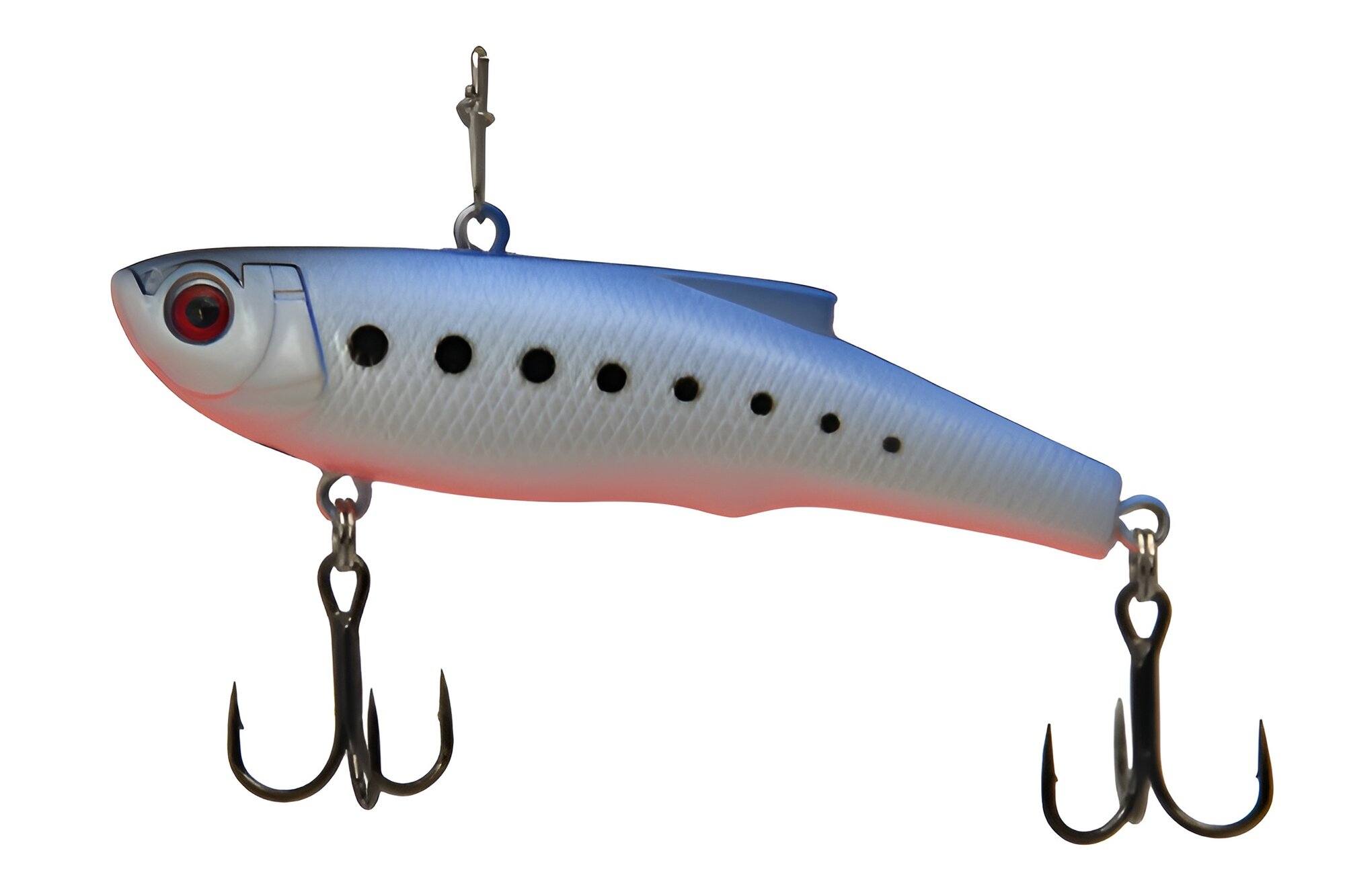 Воблер Виб ECOPRO Diana, тонущий, 70 мм, 15 г, 085 Milk Blue Shad
