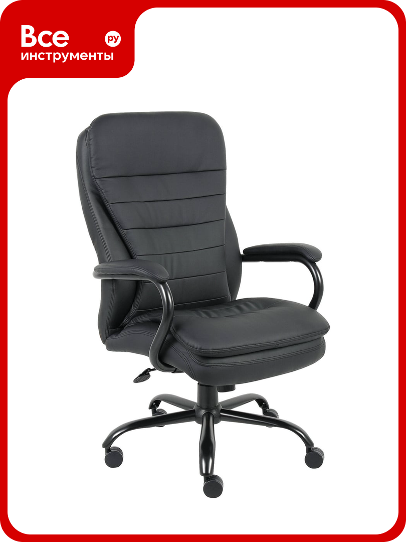 Кресло руководителя компьютерное рабочее офисное/для дома BRABIX Premium Heavy Duty Hd-001, Нагрузка 200 кг 531015