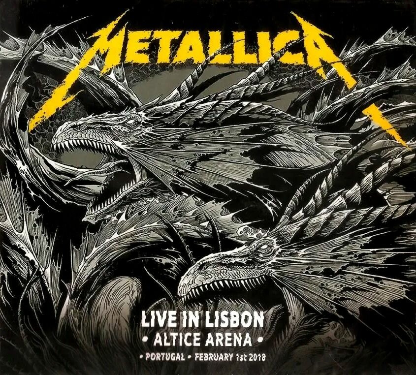 METALLICA - LIVE IN LISBON Portugal 2018 WorldWired Tour 2CD (аудио диск, Digipak, концерт)