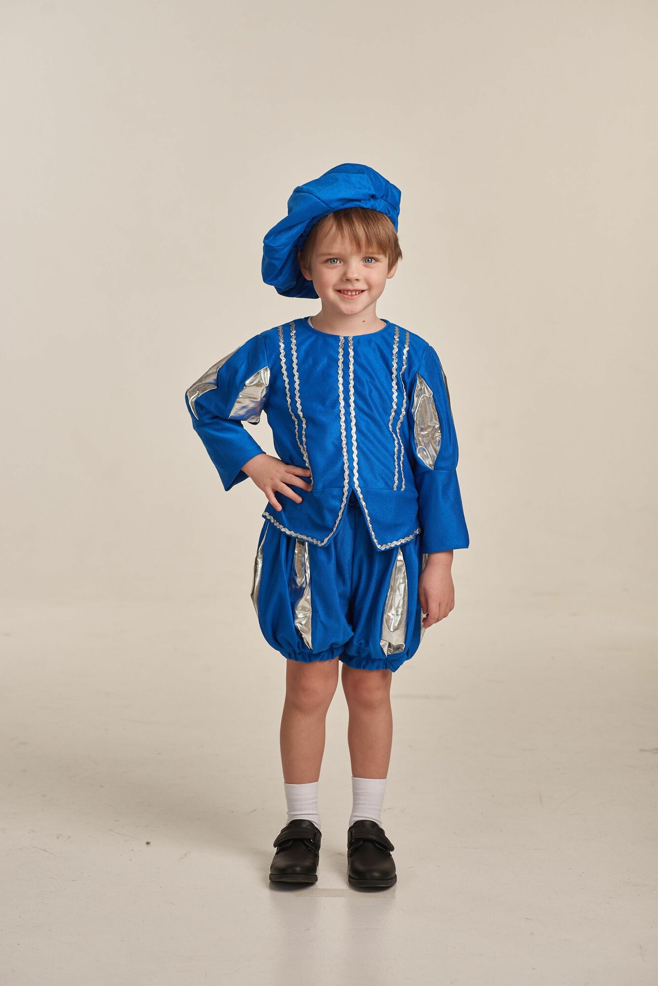 Карнавальный костюм Паж 5-7 лет, рост 122-134 см