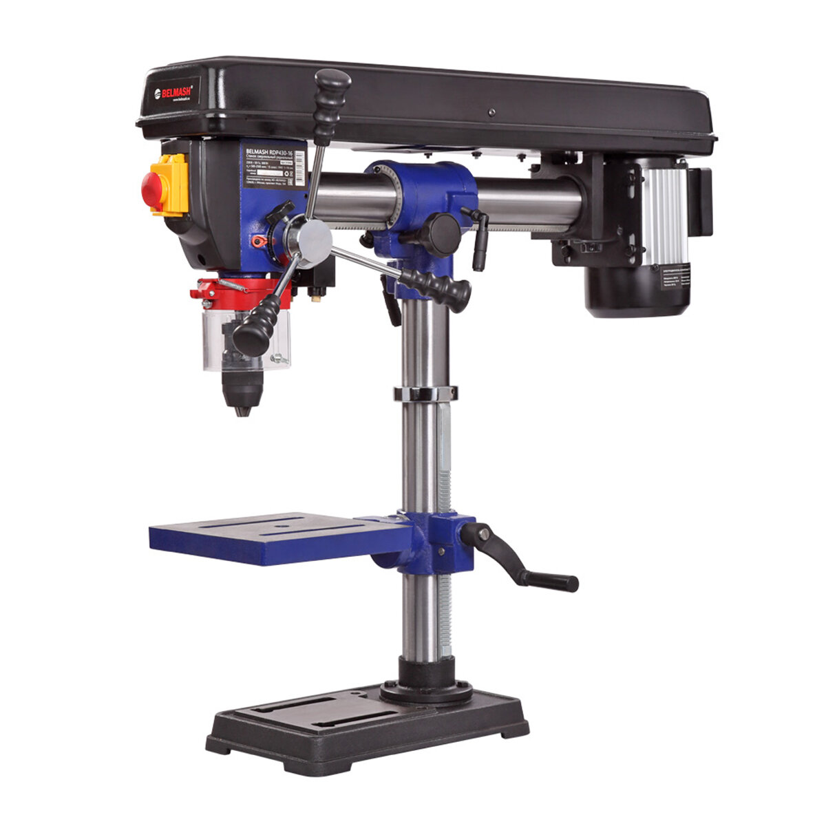 Станок сверлильный BELMASH RDP 430-16 (S104A) черный, 600 Вт