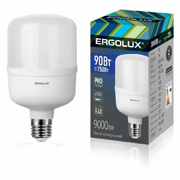 Лампа Ergolux LED-HW-90W-E40-6K