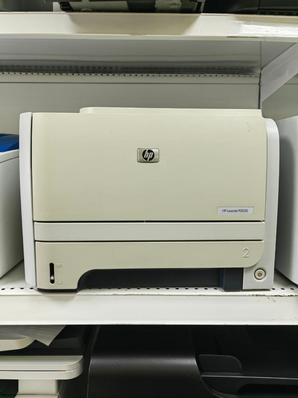 Принтер HP LaserJet P2035, лазерный, черно-белый, настольный, для дома и офиса
