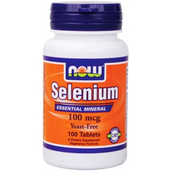 Биологически активная добавка Now Foods NOW FOOD NOW Selenium 100mcg / 100 tabs