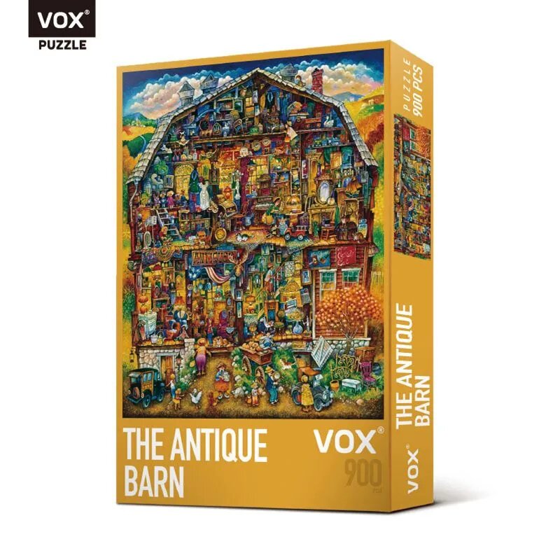 Пазл VOX Антикварный N-й Силы 900 Деталей