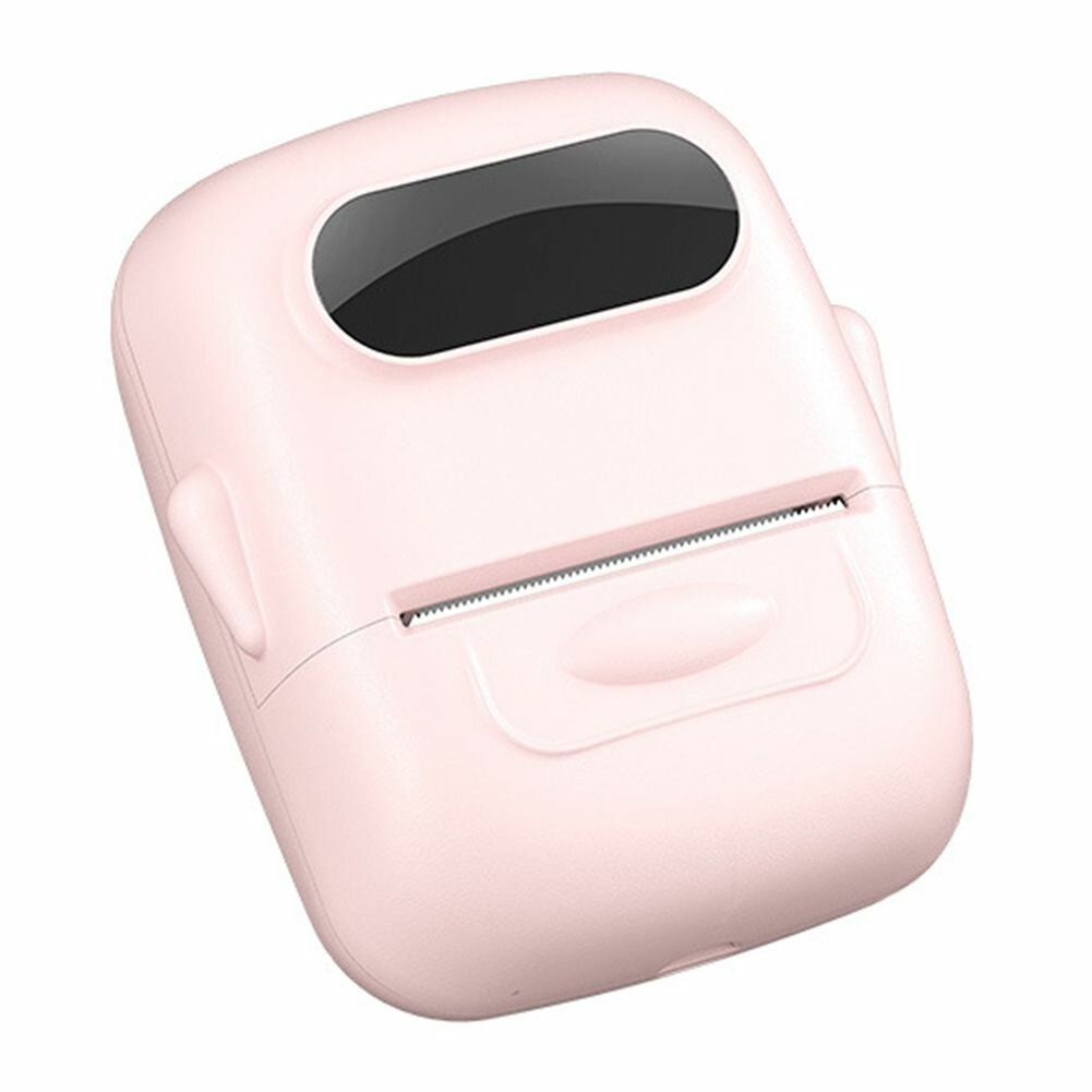 Портативный принтер этикеток P50 для одежды Home Pink