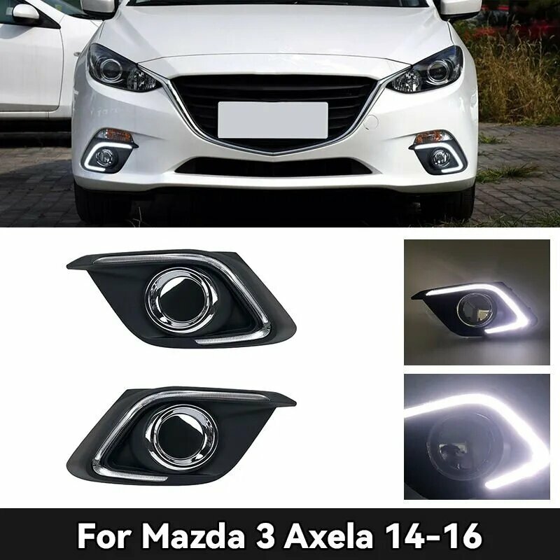 Фары автомобильные, 2 шт, арт. Mazda 3 (Axela) 2014-2016-200