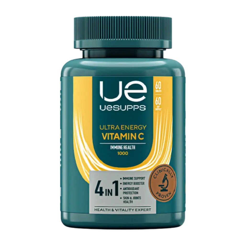 Уесаппс Ультра Энерджи Витамин С/UESUPPS Ultra Energy Vitamin C таблетки массой 1260 мг 60 шт