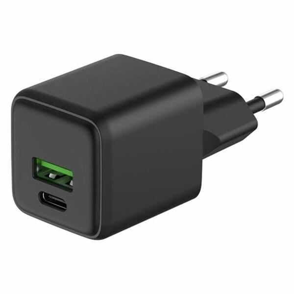 Сетевое зарядное устройство Rexant USB QC 30Вт + Type-C PD 30Вт GaN (18-2204)