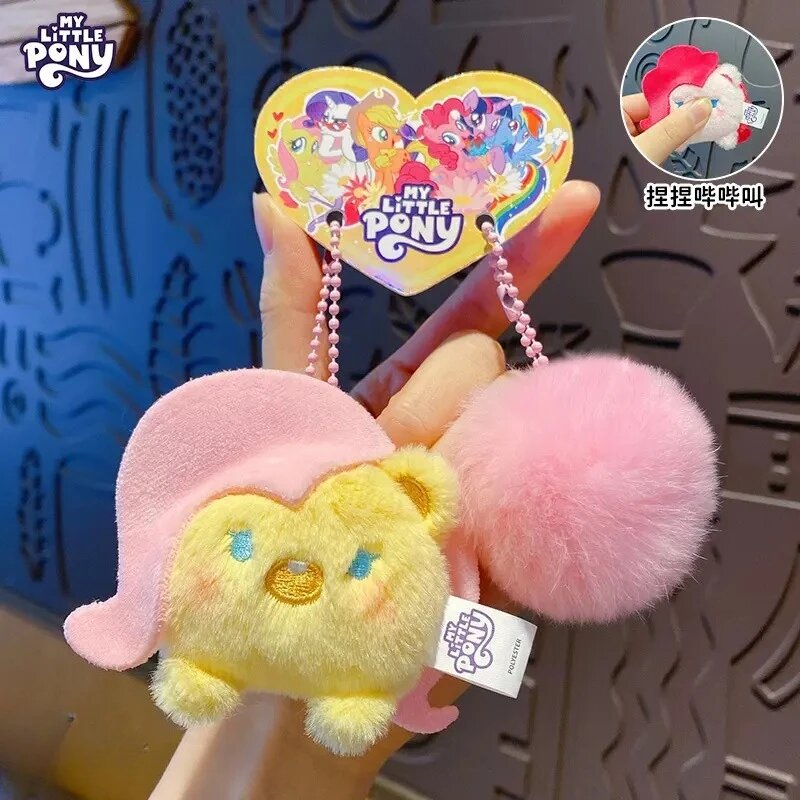 Мягкий брелок My Little Pony Радуга Дэш FUNISM Розовый, 250624-37