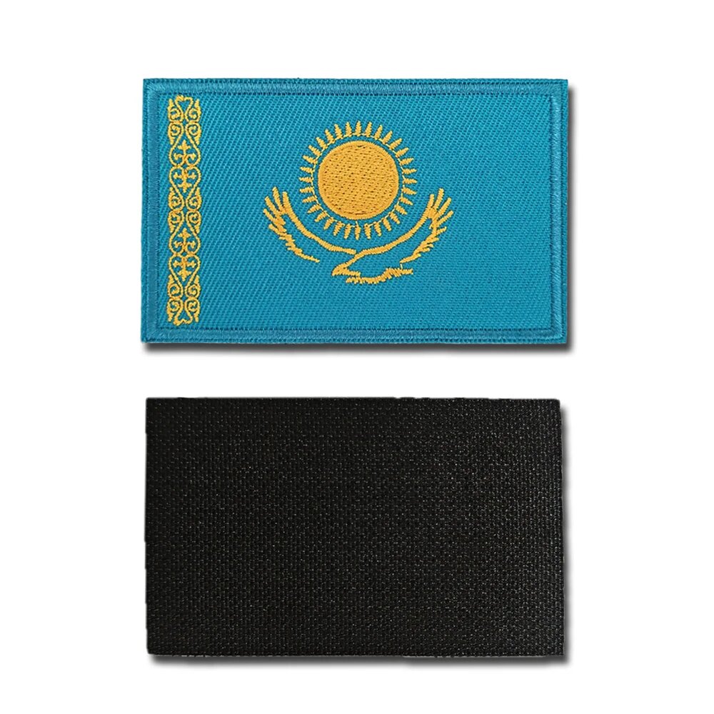 Нашивка флаг Казахстана