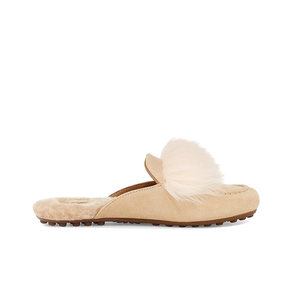 Сабо UGG, размер EU 37 стопа (23CM), бежевый — фото 1