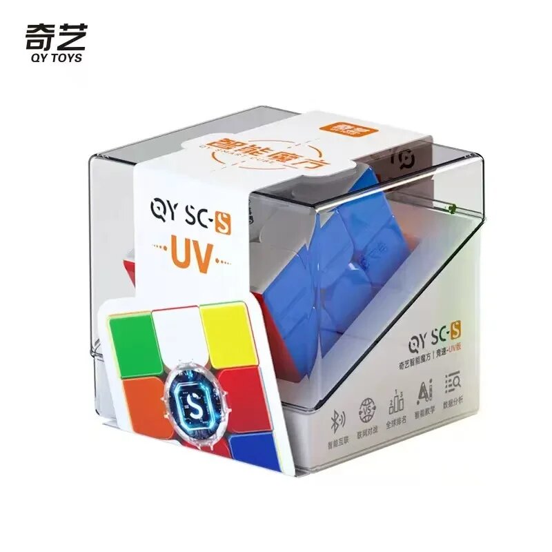Qiyi SC-S UV 3x3 Магнитный кубик Рубика