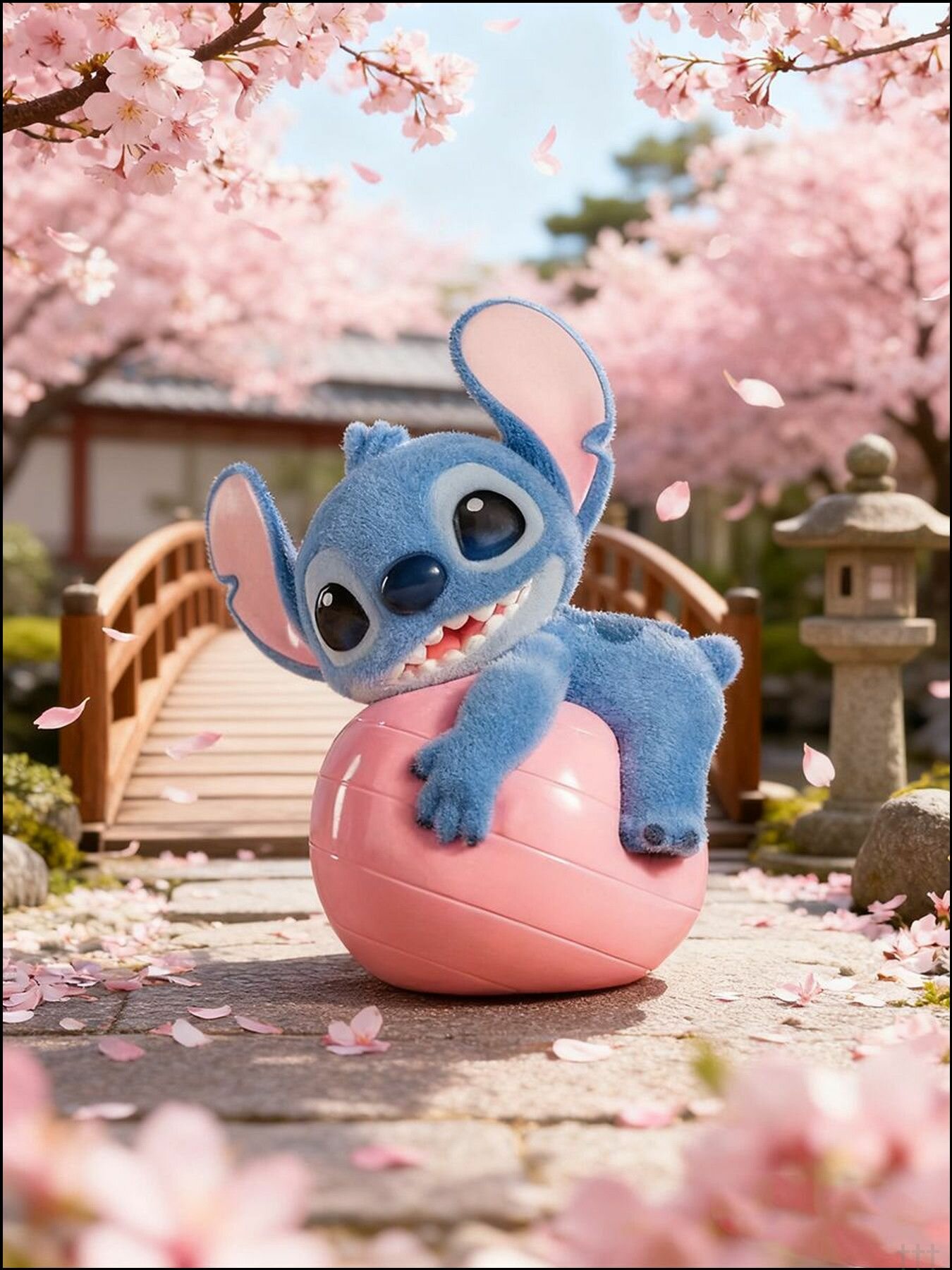 TOPTOY Stitch Коллекционные Фигурки Игрушки Слепая Коробка (Stitch Energy Yoga Series)