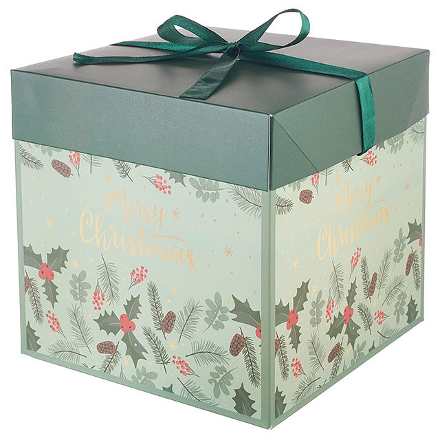 Подарочная коробка Dai Gioia - Сувенир 22 см, Due Esse Christmas (Ду Эссе Кристмас), XNA23055631-3