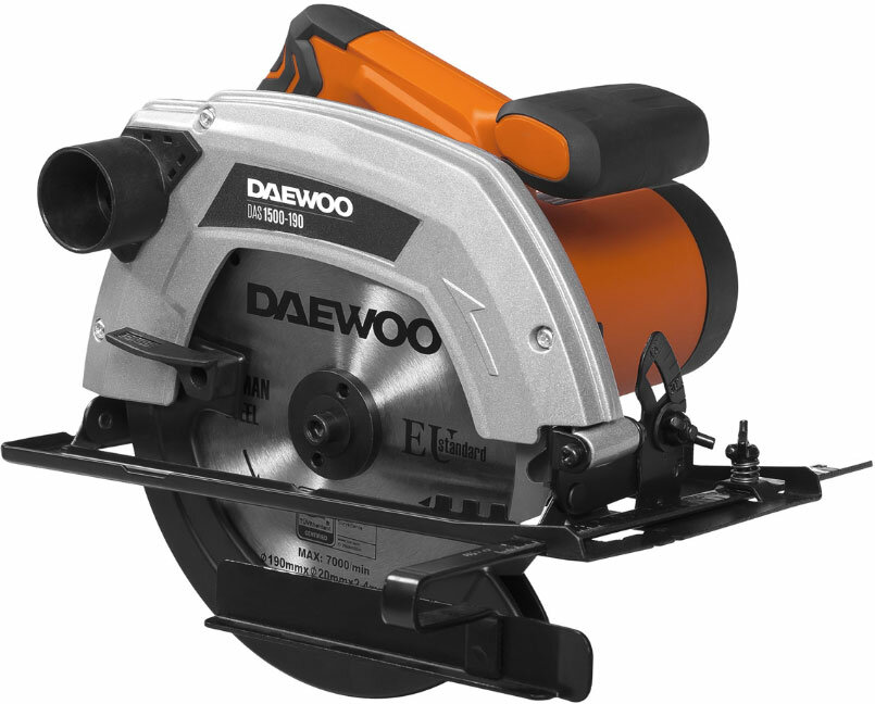 Дисковая (циркулярная) пила Daewoo Power Products DAS 1500-190
