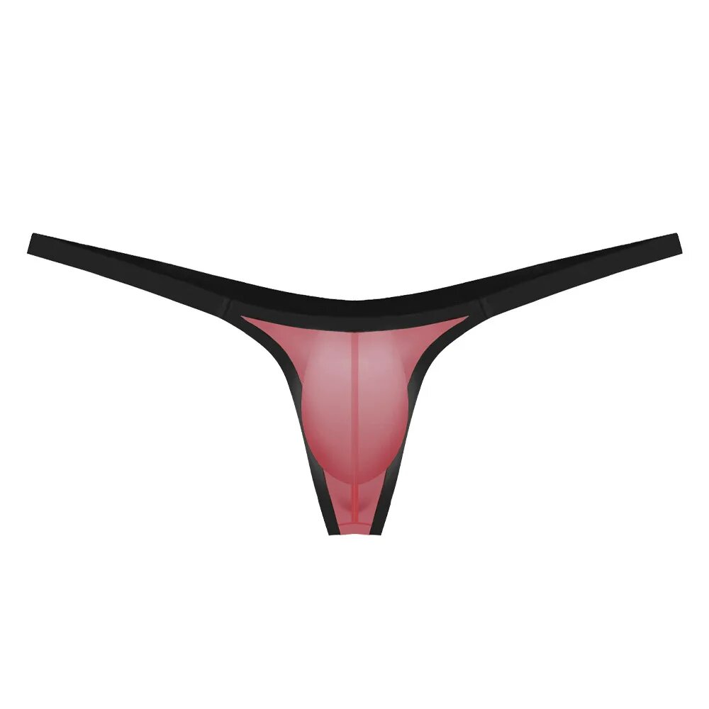 Мужские стринги String Homme Ice Silk, 2XL, Meat powder