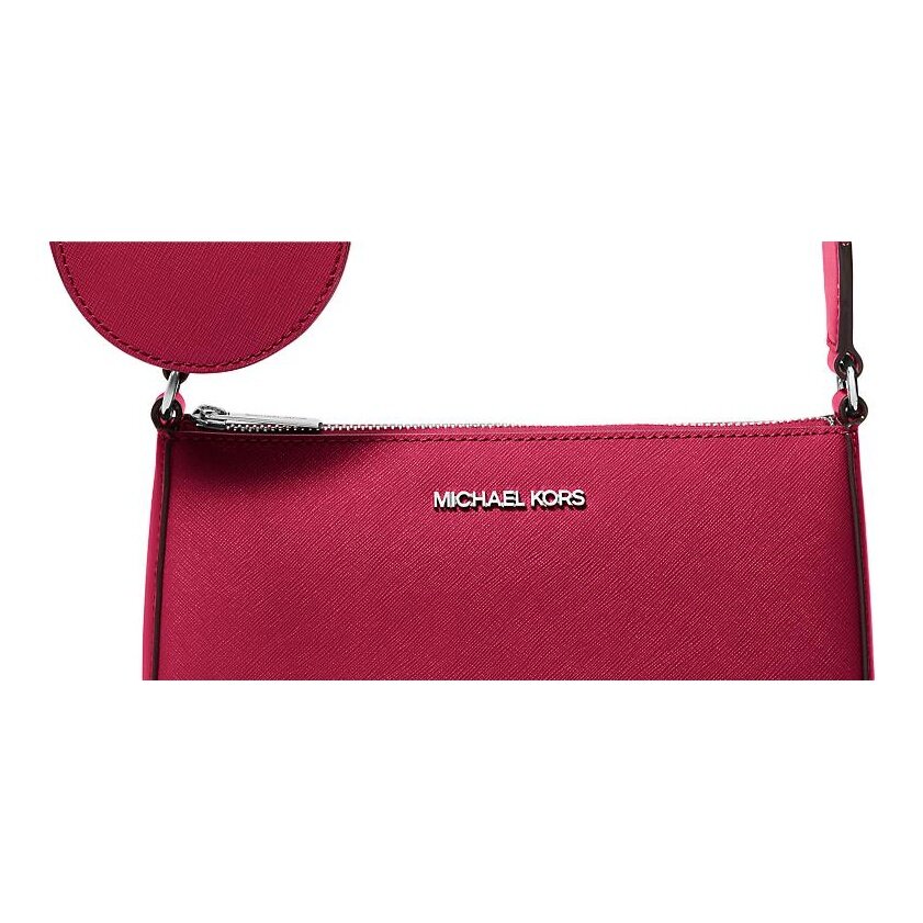 Сумка MICHAEL KORS, фактура матовая, красный — фото 1