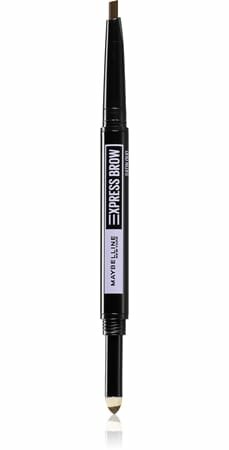 Карандаш для бровей Maybelline New York Express Brow Satin Duo, оттенок 02 - средний коричневый