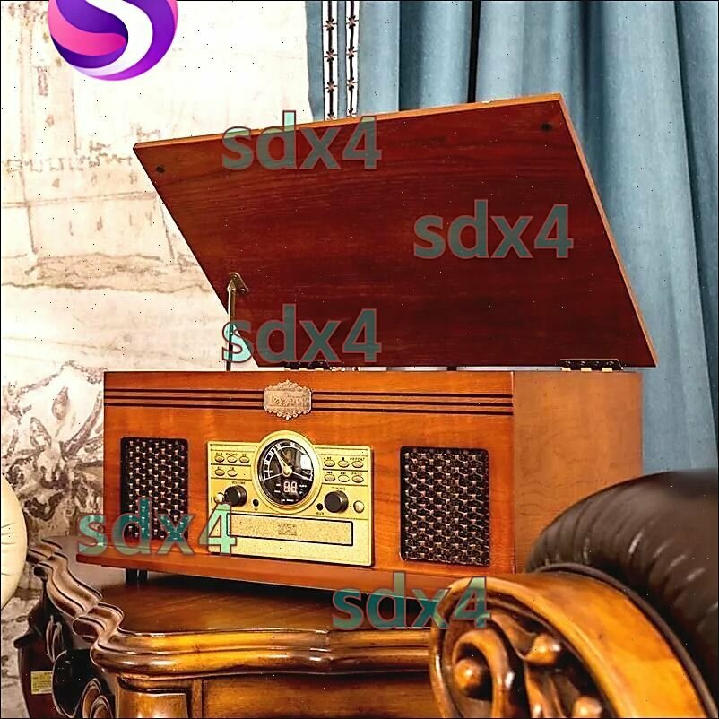Проигрыватель SunnyDays виниловых дисков, дизайнерский винтаж чемоданчик для пластинок ретро винила
