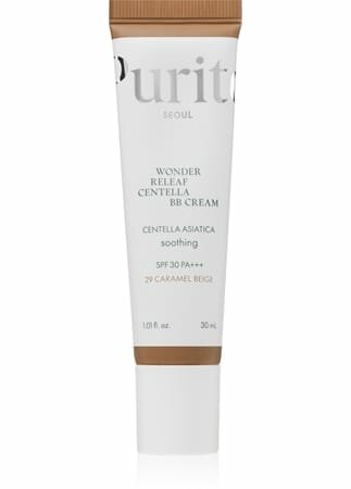 Тоник для ухода за кожей Purito Wonder Releaf Centella BB Cream, оттенок 29 карамельный беж, 30 мл