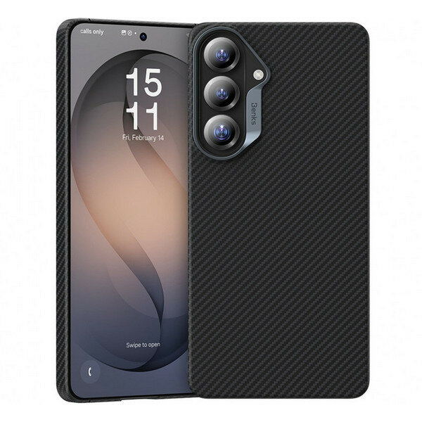 Чехол Benks ArmorAir Case built with Kevlar 600D для Samsung Galaxy S26 (C. K. FL. SA. BK. J048) Black