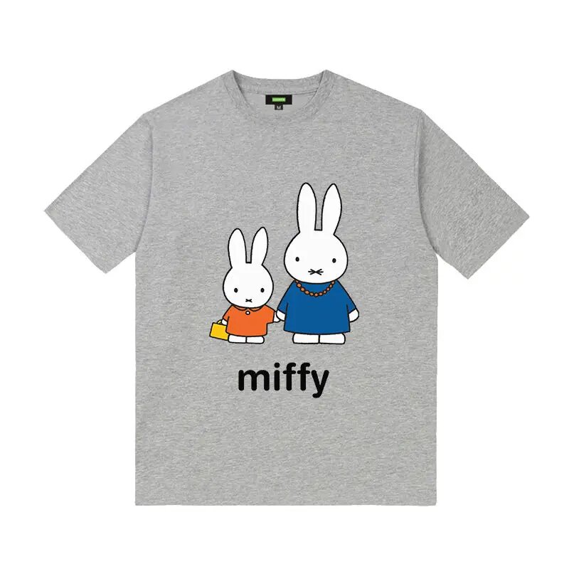 Футболка Miffy Rabbit, серый, размер M