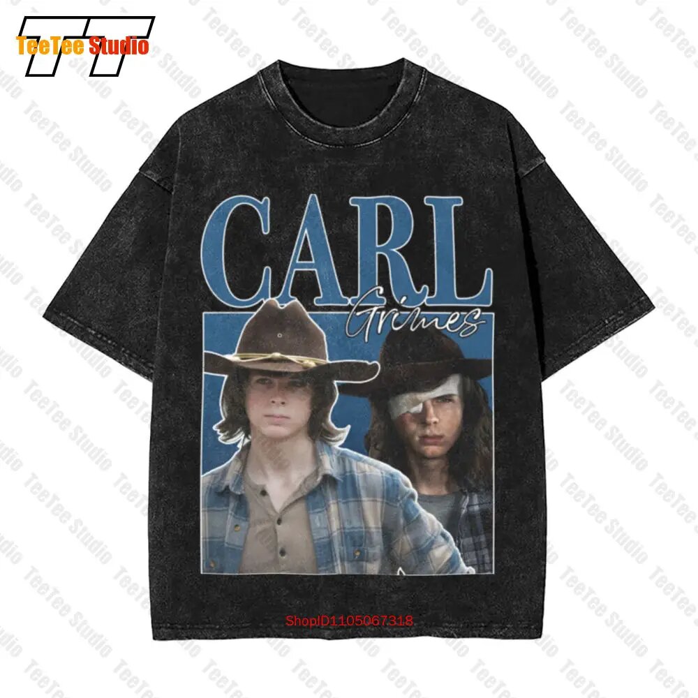 Футболка Carl Grimes The Walking Dead PEDRAZA винтаж