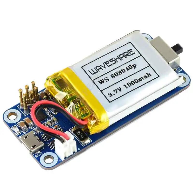 UPS HAT (C) для Raspberry Pi Zero, Цвет: UPS-HAT-(C)