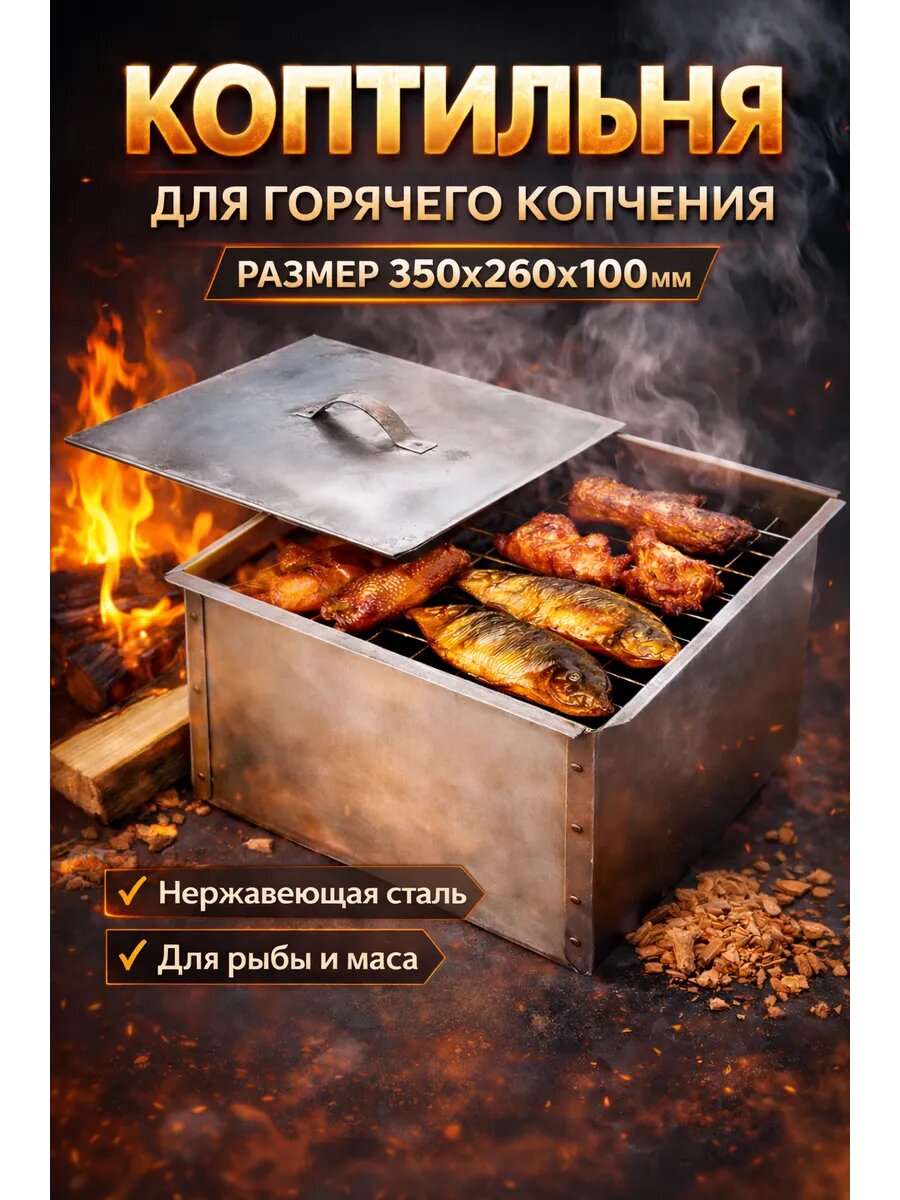 Коптильня горячего копчения