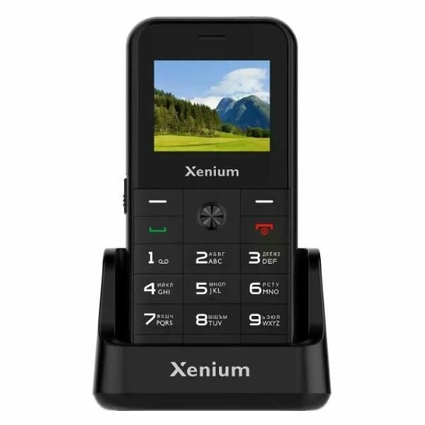 Мобильный телефон XENIUM X178 черный