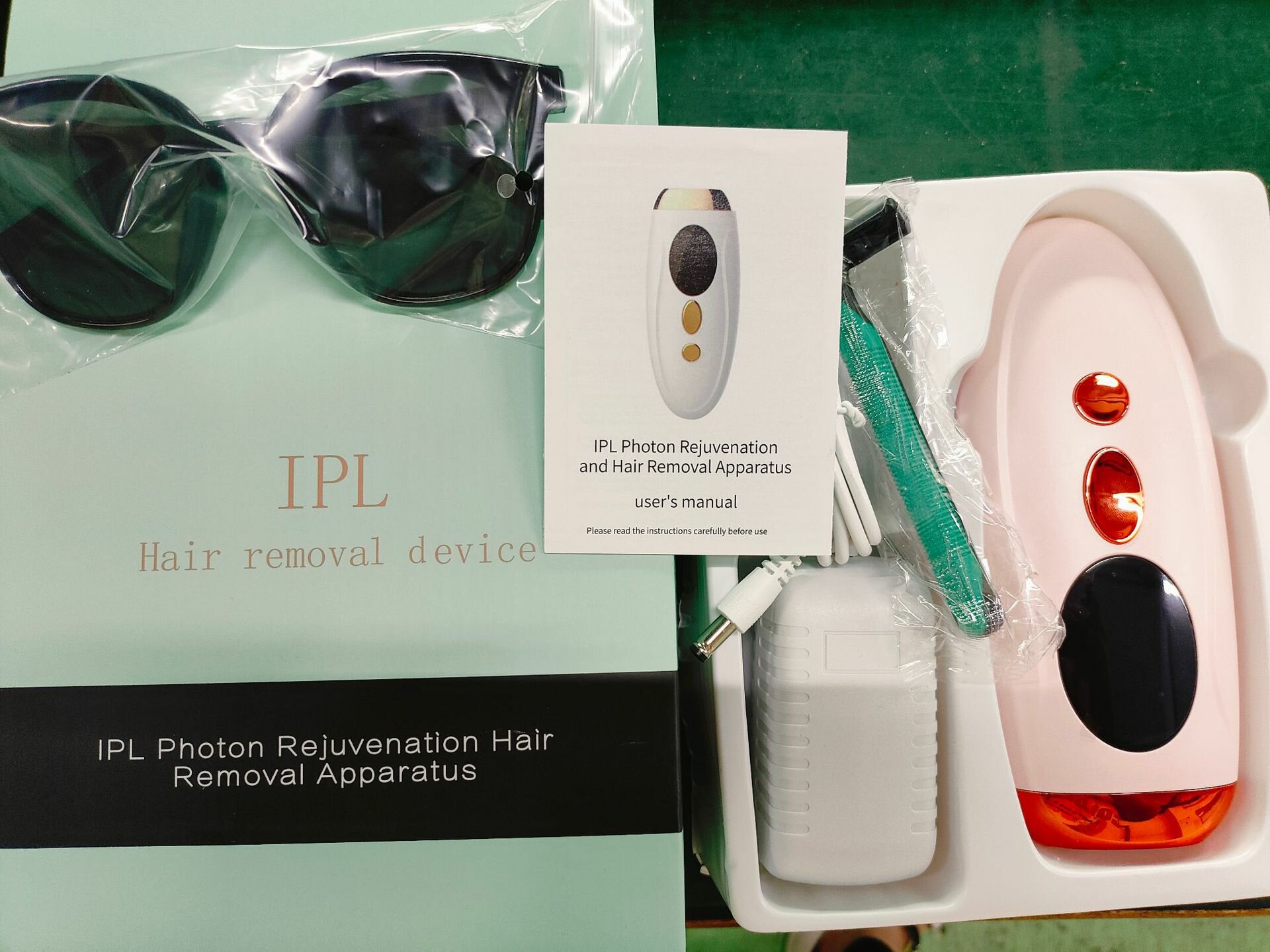 Домашний фотоэпилятор IPL для удаления волос фотолечение без боли портативный для всего тела мужской женский