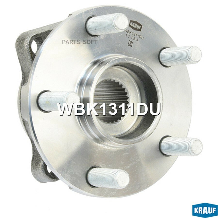 Ступица колеса с подшипником в сборе SUBARU перед XV I (GP) (12-.) KRAUF WBK1311DU