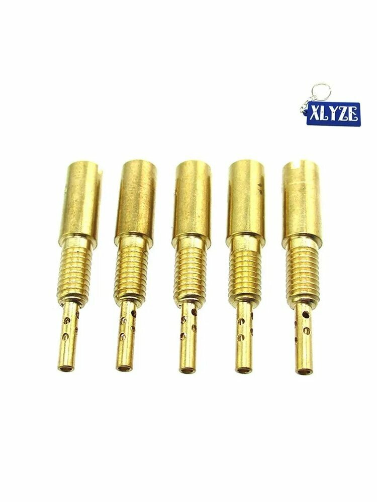 Карбюратор Pilot Jet 15 17,5 20 22,5 25 XLYZE для карбюратора RS HS HSR VM28/486 HS40 HSR42/45/48 RS34-RS40 TM33 TM36 TM40