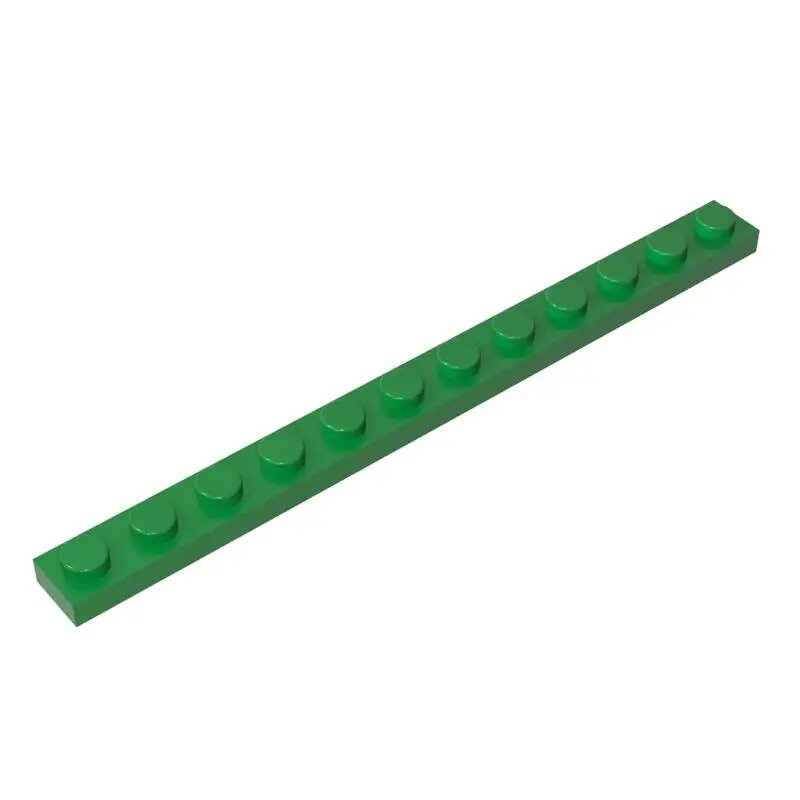 Зеленый LEGO® Brick 1x12 (040)