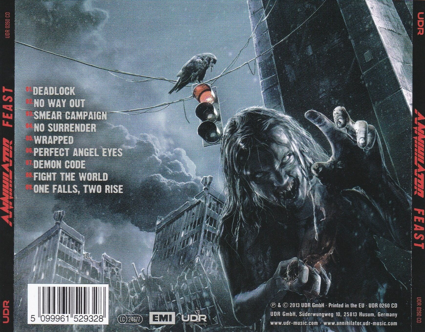 Annihilator - Feast, 2013, 12-page, CD-Аудио — фото 1