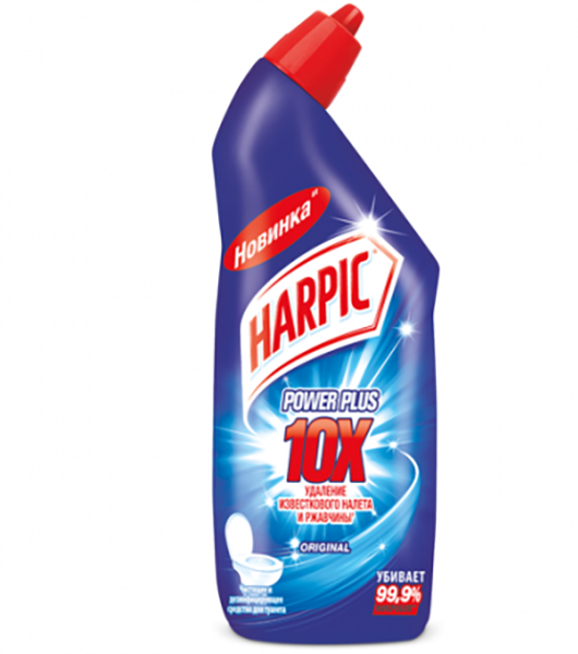 Средство Harpic Power Plus дезинфицирующее для туалета Original, 700мл