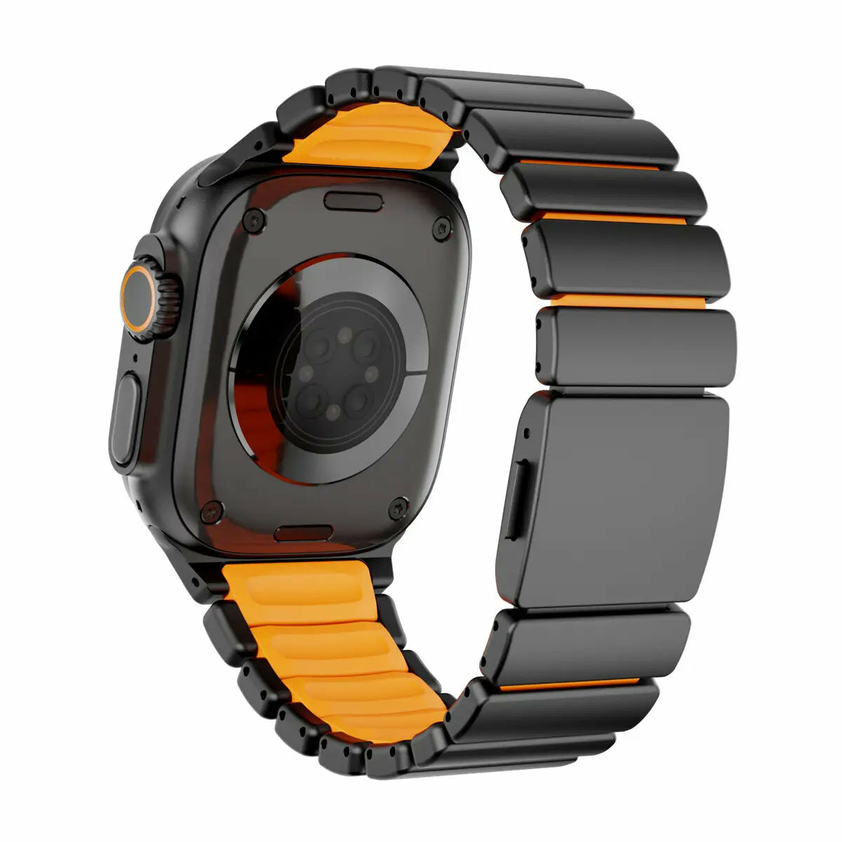 Элитный ремешок ALTAY TITANIUM С комфортным ядром FKM для APPLE WATCH ULTRA