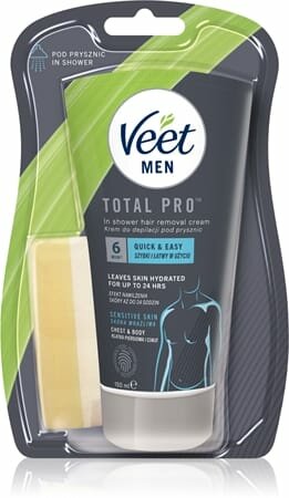 Крем для ухода за кожей Veet Men Silk & Fresh, 150 мл