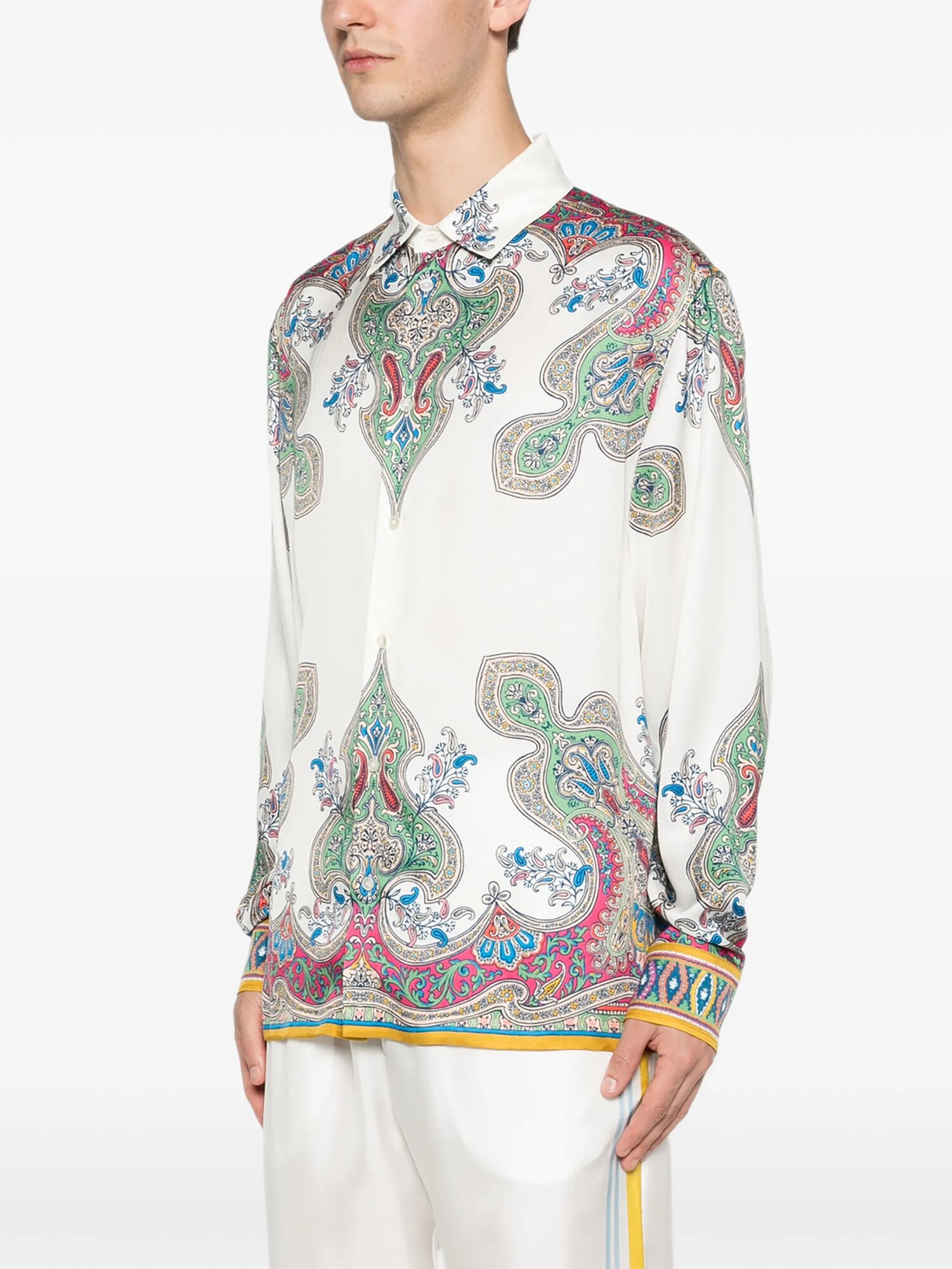 Рубашка ETRO, размер L, white — фото 1