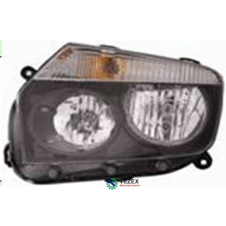 DEPO 5511186LLDEM2 фара левая! черная\ Renault Duster 10>