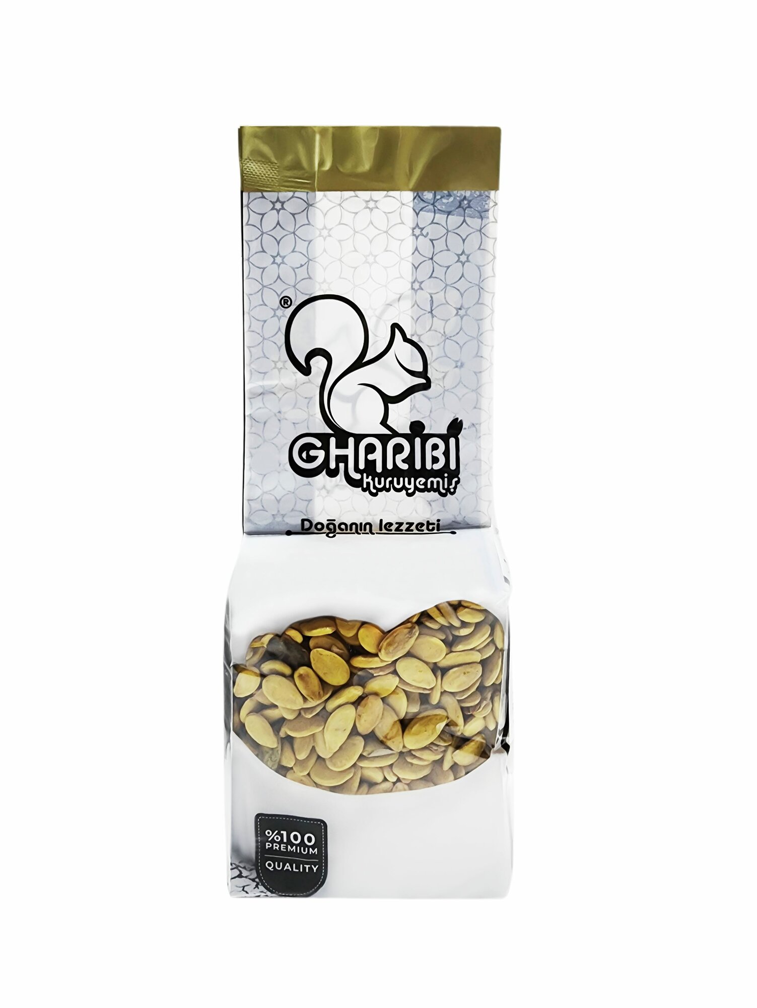 Арбузные семечки жареные отборные, "Gharibi Kuruyemis", Doganin Lezzeti, 200гр. Турция