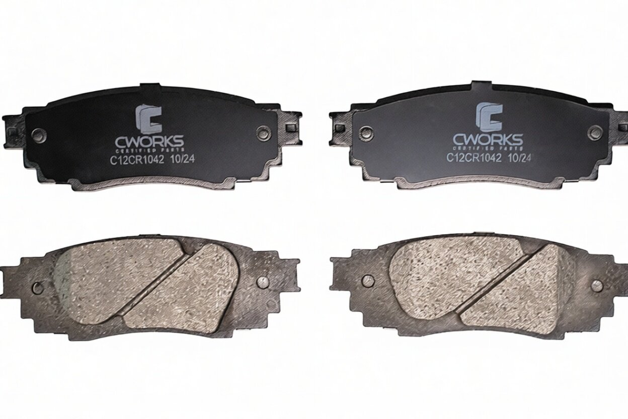 Тормозные колодки задние Low Metallic C12CR1042 CWORKS арт. C12CR1042